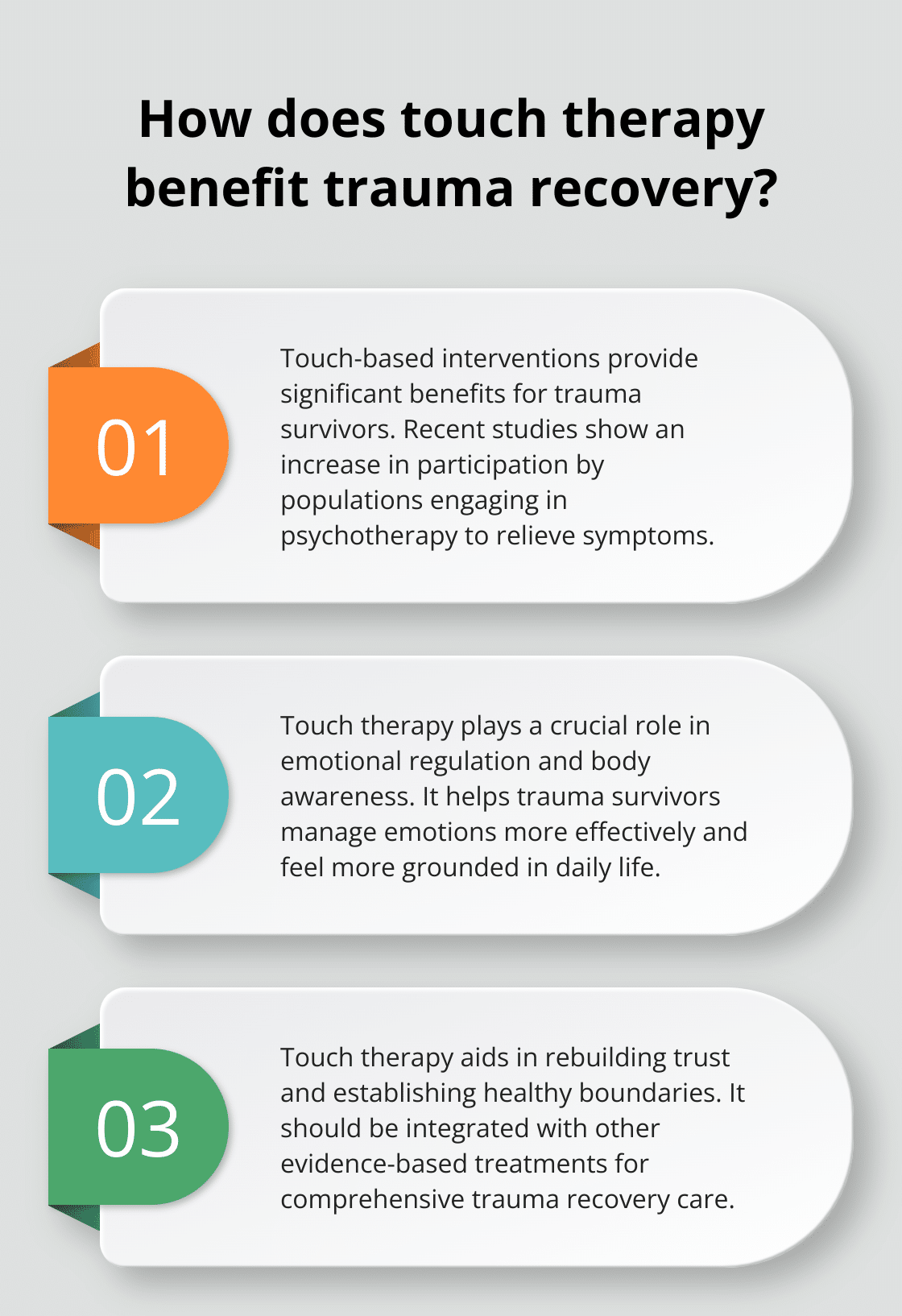Touch Therapy: A Guide to Trauma Healing Through Touch